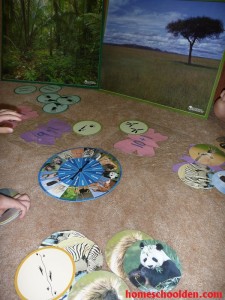 Animal Habitat, Animal Tracks Game - Homeschool Den