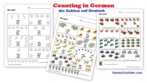 Free German Worksheets for Kids - Homeschool Den