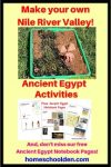 Ancient Egypt Unit: Creating the Nile River Valley - Homeschool Den