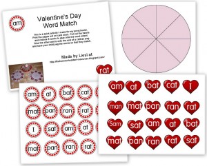 PreK: Free Valentine's Sight Word Game and Other Activities ...