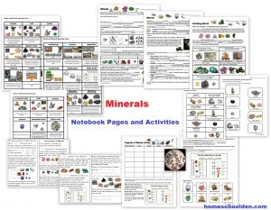 Free Rocks and Minerals Packet (25 pages) - Homeschool Den