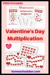 Valentine's Multiplication Worksheets and Game Boards - Homeschool Den