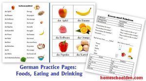 Free German Worksheets for Beginners - Homeschool Den