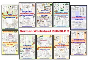 Free German Worksheets for Beginners - Homeschool Den
