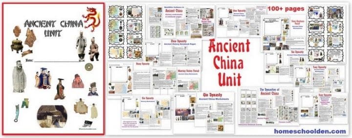 Ancient China Packet - Homeschool Den
