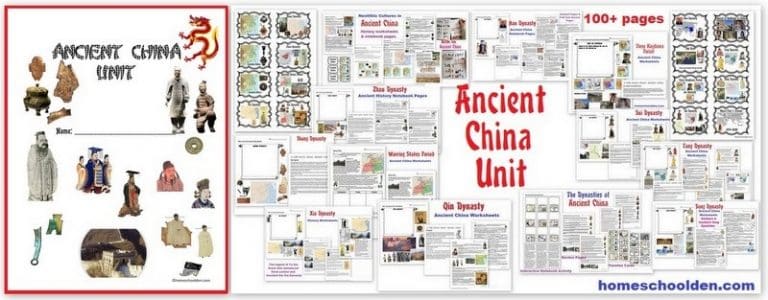 Ancient China Packet - Homeschool Den