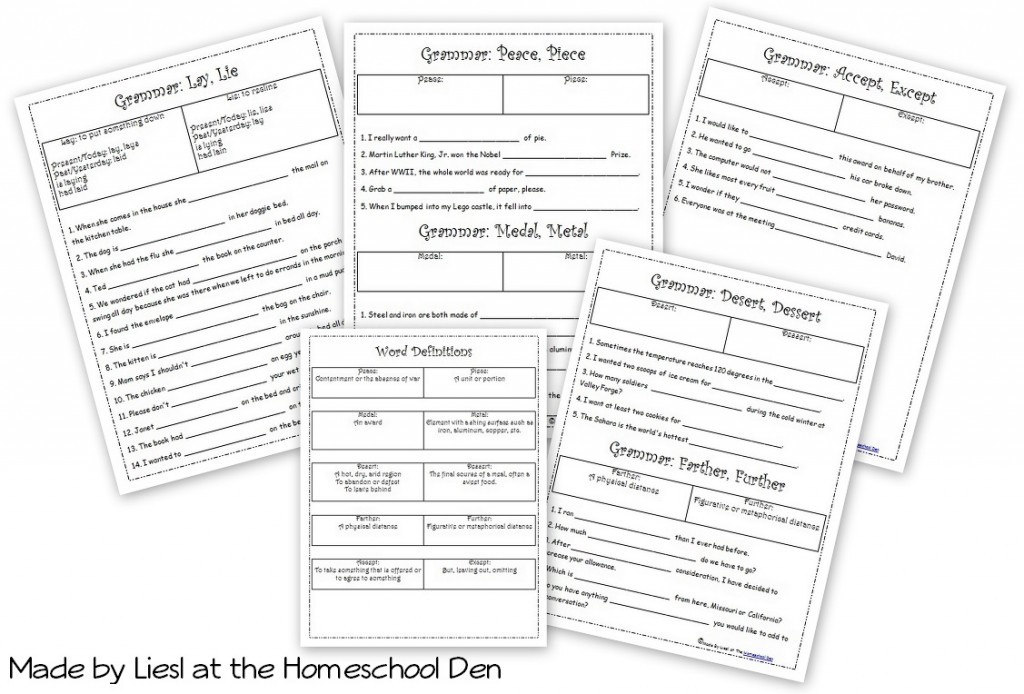 Free Homophone Practice Worksheet (to-two-too, there-they're-their, etc ...