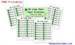 Addition, Subtraction, Multiplication, Division Practice - Minecraft QR ...