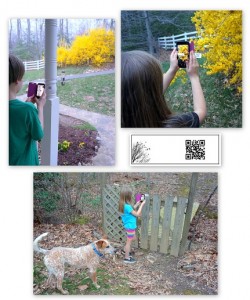 Outdoor Treasure Hunt with QR Codes - Free Printable! - Homeschool Den