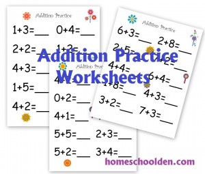 PreK-K Math Activities (Make 5, Make 10) - Homeschool Den