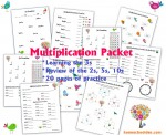 Learning the Multiplication Tables (2s through 9s) - Homeschool Den
