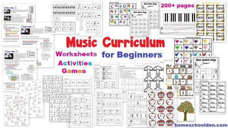 Free Beginner's Music Curriculum: Learning Notes, Rhythm, Music ...