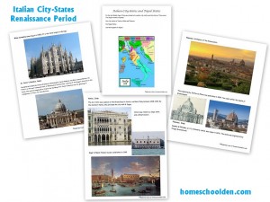 Renaissance Artist Worksheets on da Vinci, Michelangelo, Raphael and ...