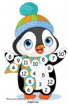 Free Penguin Addition Games and Worksheets - Homeschool Den