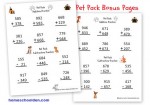Addition and Subtraction Pet Pack! - Homeschool Den