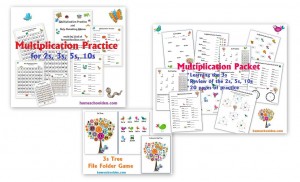 Learning the Multiplication Tables (2s through 9s) - Homeschool Den