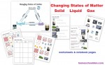 States of Matter - Changing States of Matter Packet (50+pages ...