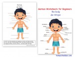 Free German Worksheets for Beginners - Homeschool Den