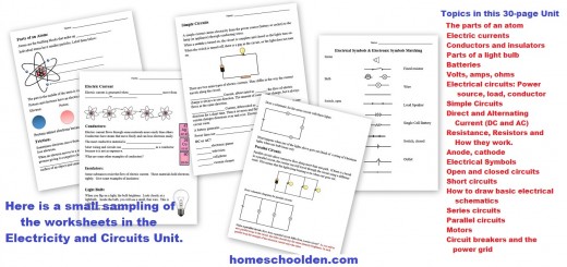 Electricity and Circuits STEM Unit - Homeschool Den