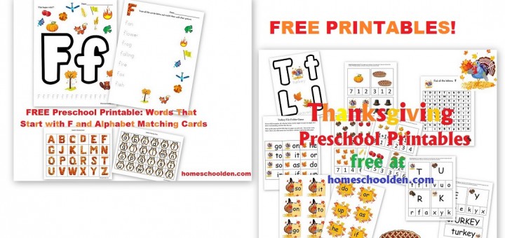 Fall-Themed Alphabet Cards Archives - Homeschool Den