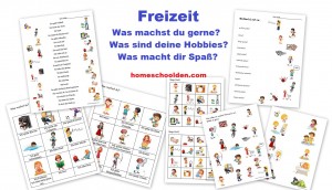 Sommer Wortschatz - German Worksheets and Activities - Homeschool Den