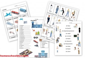 German Worksheets Körperteile Body Parts - Homeschool Den