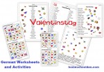 German Worksheets: Valentinstag - Homeschool Den
