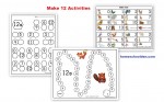 Addition Fact Activities: Fact Families Worksheets and Game Boards ...
