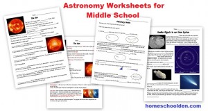 Free Planets of the Solar System Worksheets - Homeschool Den