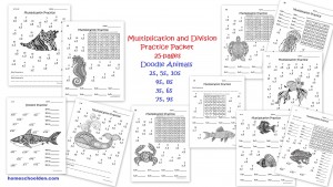 Free Easter Multiplication and Division Worksheets - Homeschool Den