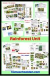 Rainforest Unit: 75+ Page Packet - Homeschool Den