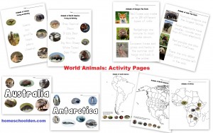 Montessori Geography Activities (Free Montessori World Map ...