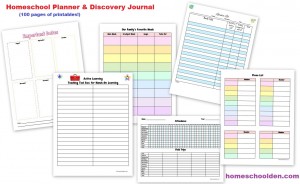 Free Homeschool Planner and Discovery Journal - Homeschool Den
