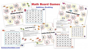 Dragon Math Packet - Addition Games & Worksheets - Homeschool Den