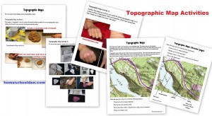 Geographic Features, Landform Words & Topographic Map Activities - World Facts Packet Update ...