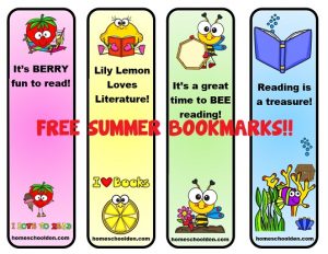 Free Summer Reading Bookmarks! - Homeschool Den