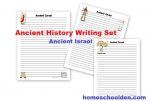 Ancient History Writing Paper Set - Homeschool Den