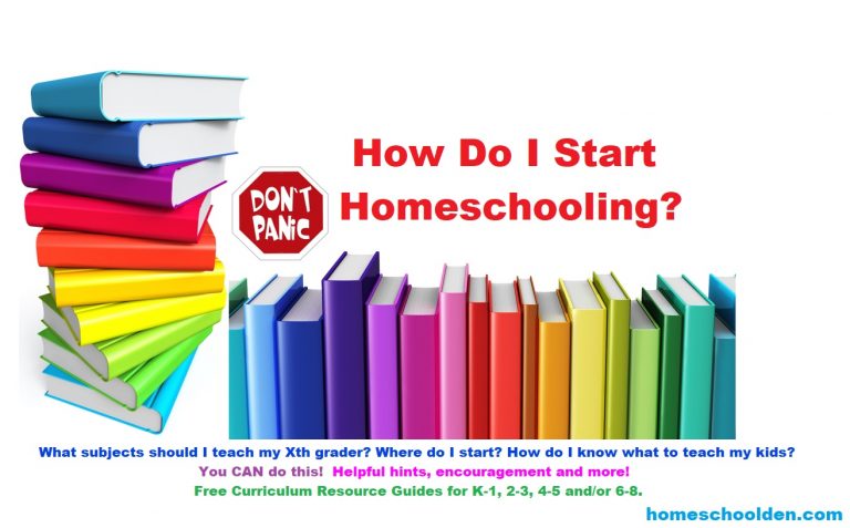 Homeschool Resources - Homeschool Den