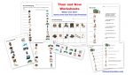 Then and Now Worksheets - Items from the Past and Present! - Homeschool Den