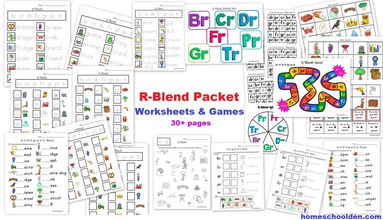 L-Blend Worksheets, Games and Activities - Consonant Blends ...