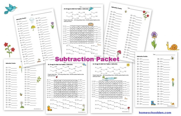 K-2 Math BUNDLE - Homeschool Den