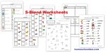 S-Blend Worksheets and Activities - Homeschool Den