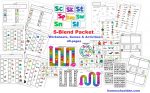 S-Blend Worksheets and Activities - Homeschool Den