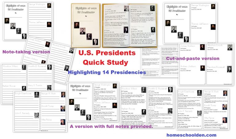 History Units - Homeschool Den