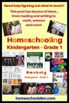 Homeschooling Kindergarten - Grade 1 - Homeschool Den