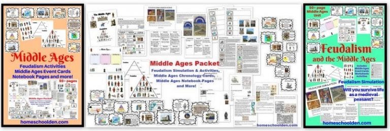 Middle Ages - Feudalism Packet - Homeschool Den