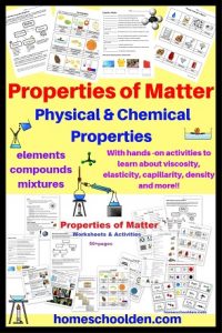Properties of Matter Worksheets and Activities - Homeschool Den
