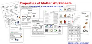 Properties of Matter Worksheets and Activities - Homeschool Den