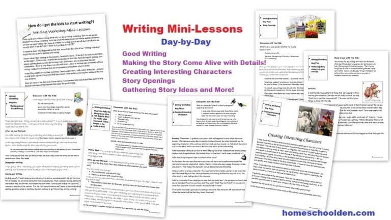 Writing Resource BUNDLE - Homeschool Den