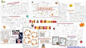 Fall and Halloween Freebies - Homeschool Den